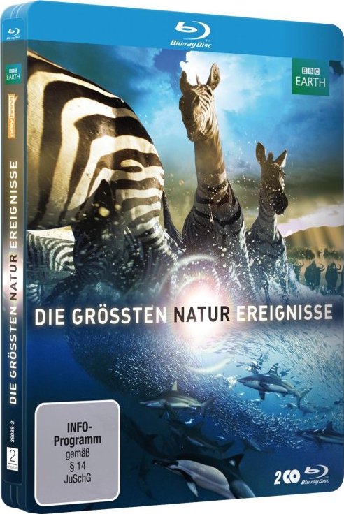 BBC Earth Nature's Most Amazing Events SteelBook™ (Amazon.de exclusive ...