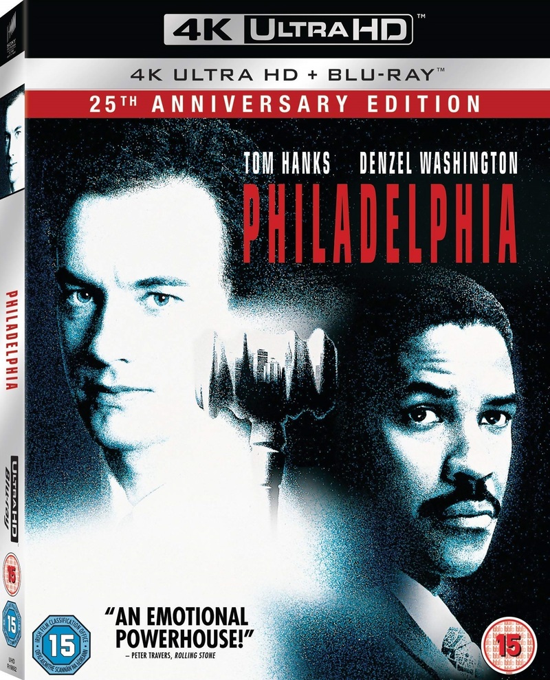 Philadelphia 25th Anniversary 4K Blu-ray