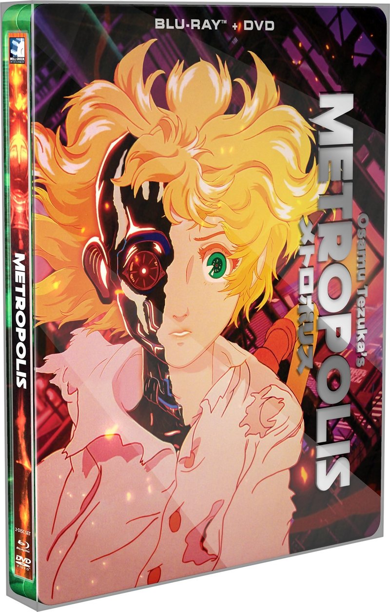 First Look at SteelBook Edition of Rintaro's Metropolis