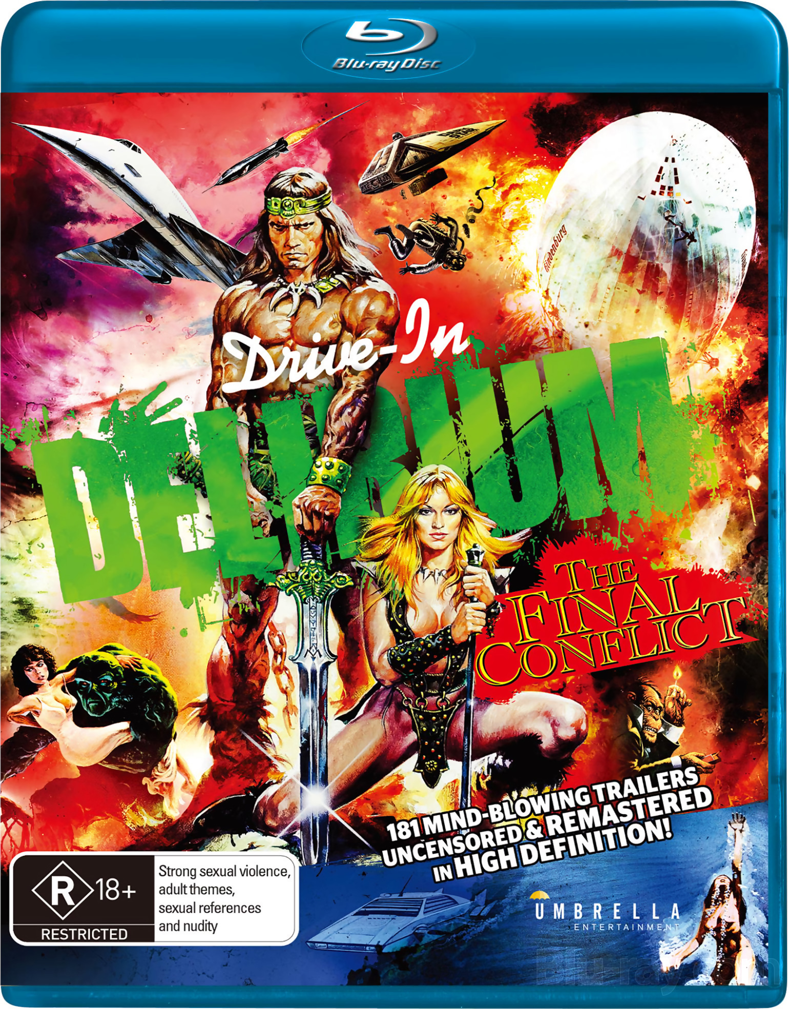 Drive-In Delirium: The Final Conflict Blu-ray