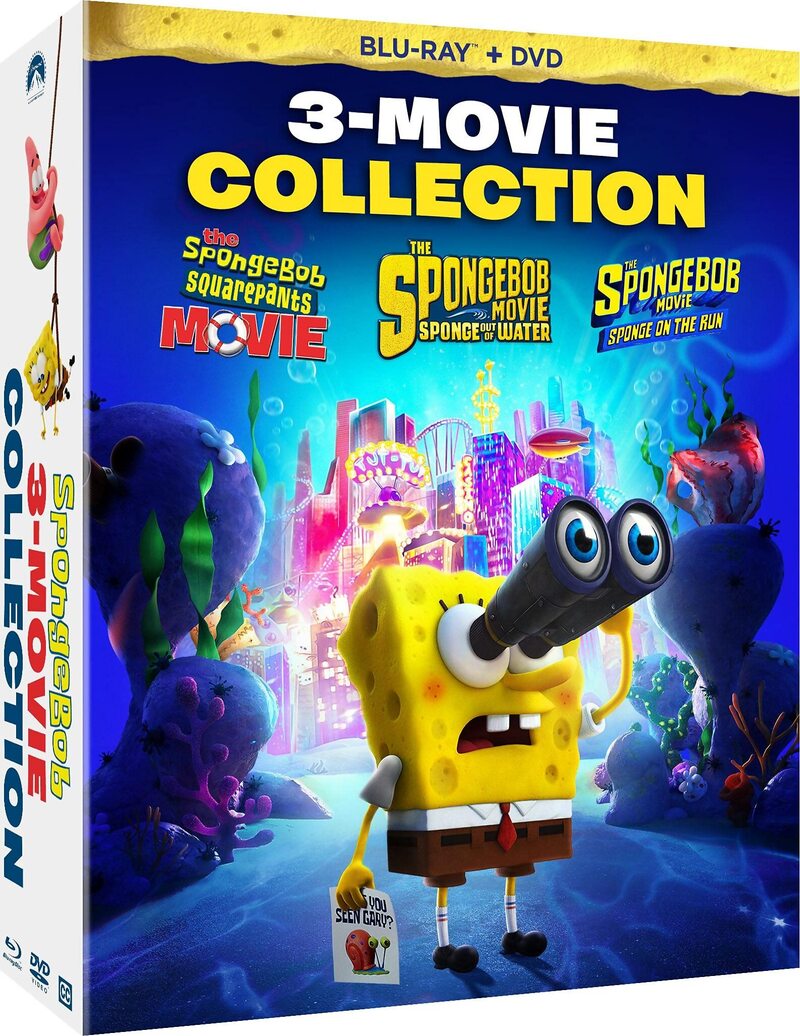 The Spongebob 3-Movie Collection Blu-ray