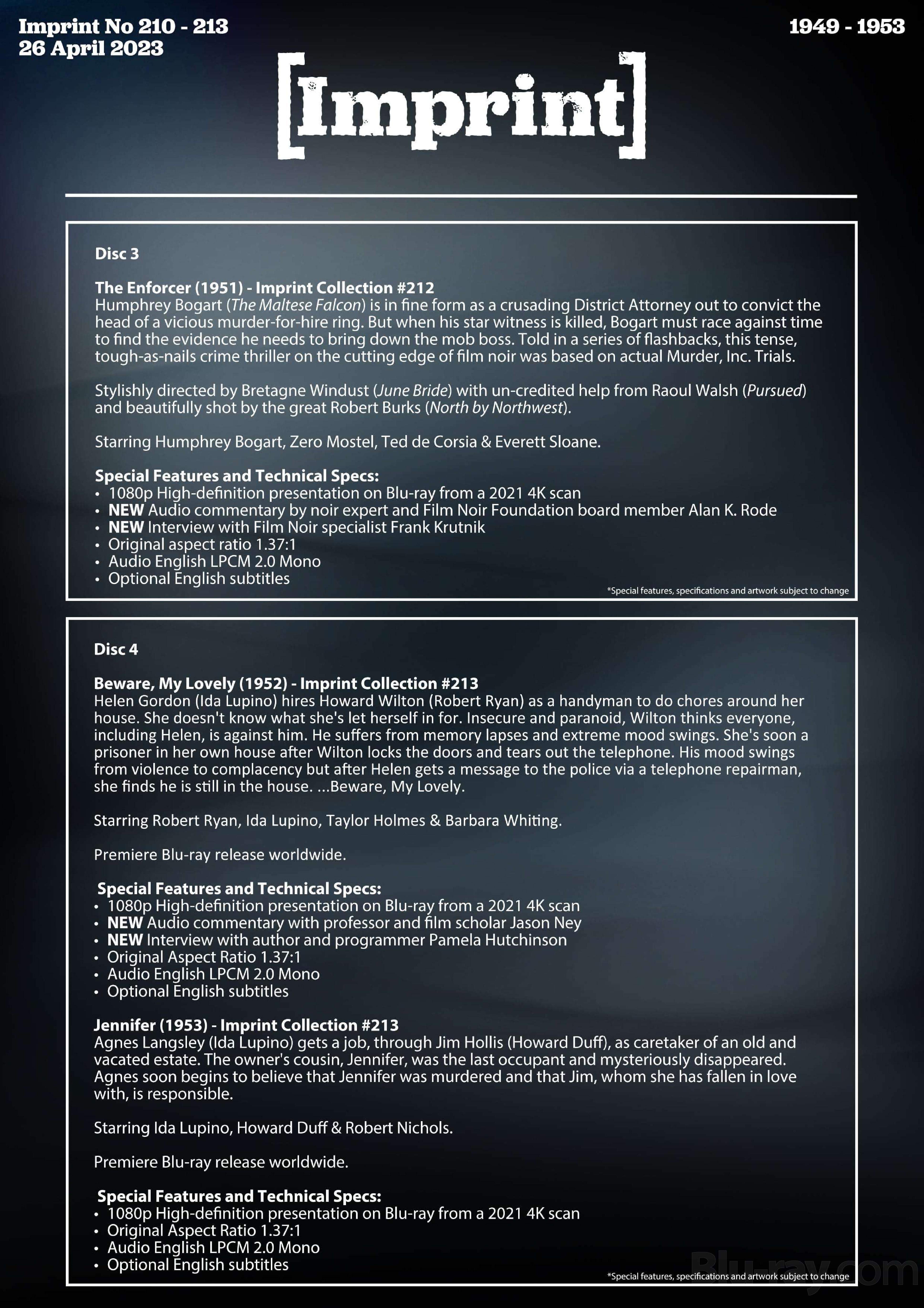 Via Vision Entertainment Announces April Imprint Releases