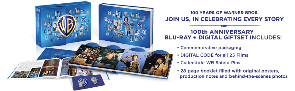 Warner Bros One Hundredth Anniversary Blu Ray Box Sets