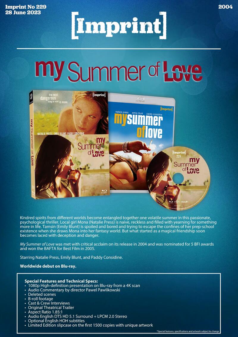 Via Vision Entertainment Announces June Imprint Releases