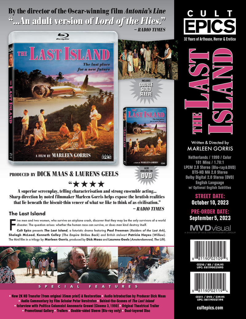 The Last Island Blu-ray