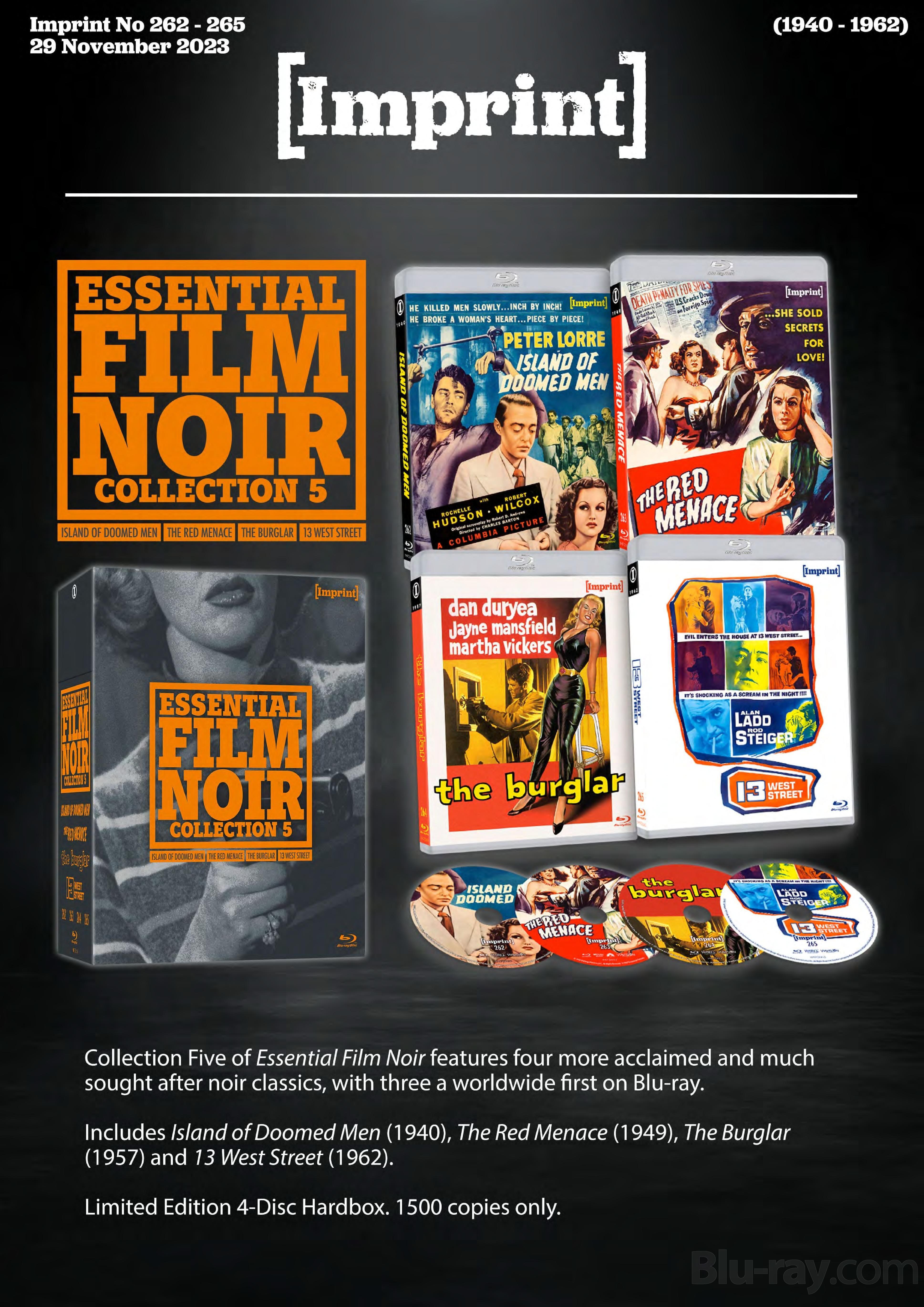 Imprint Films Announces November Releases