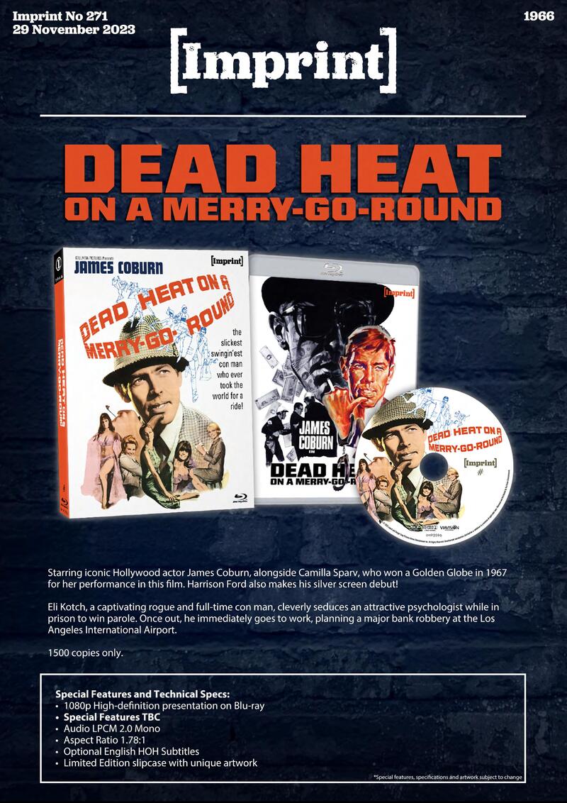 Imprint Films Announces November Releases