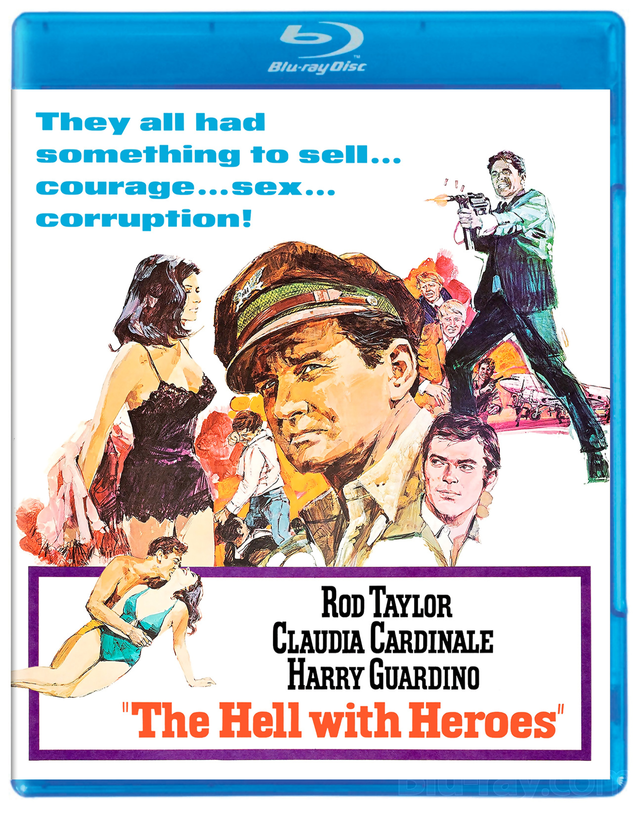 The Hell with Heroes Blu-ray