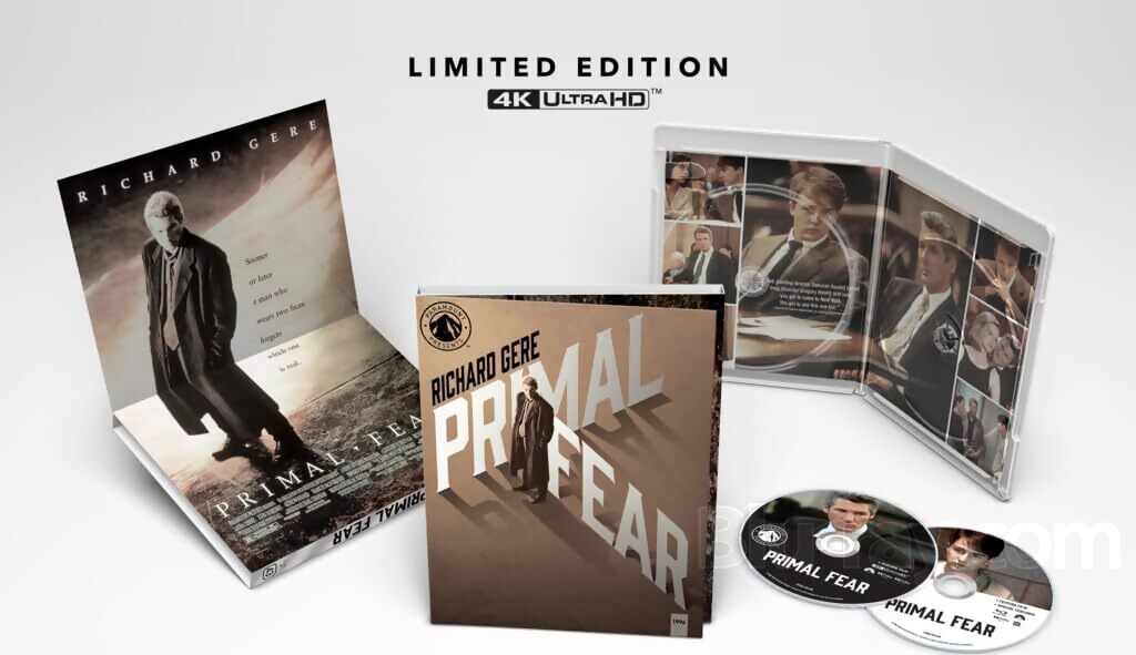 Primal Fear 4K Blu-ray