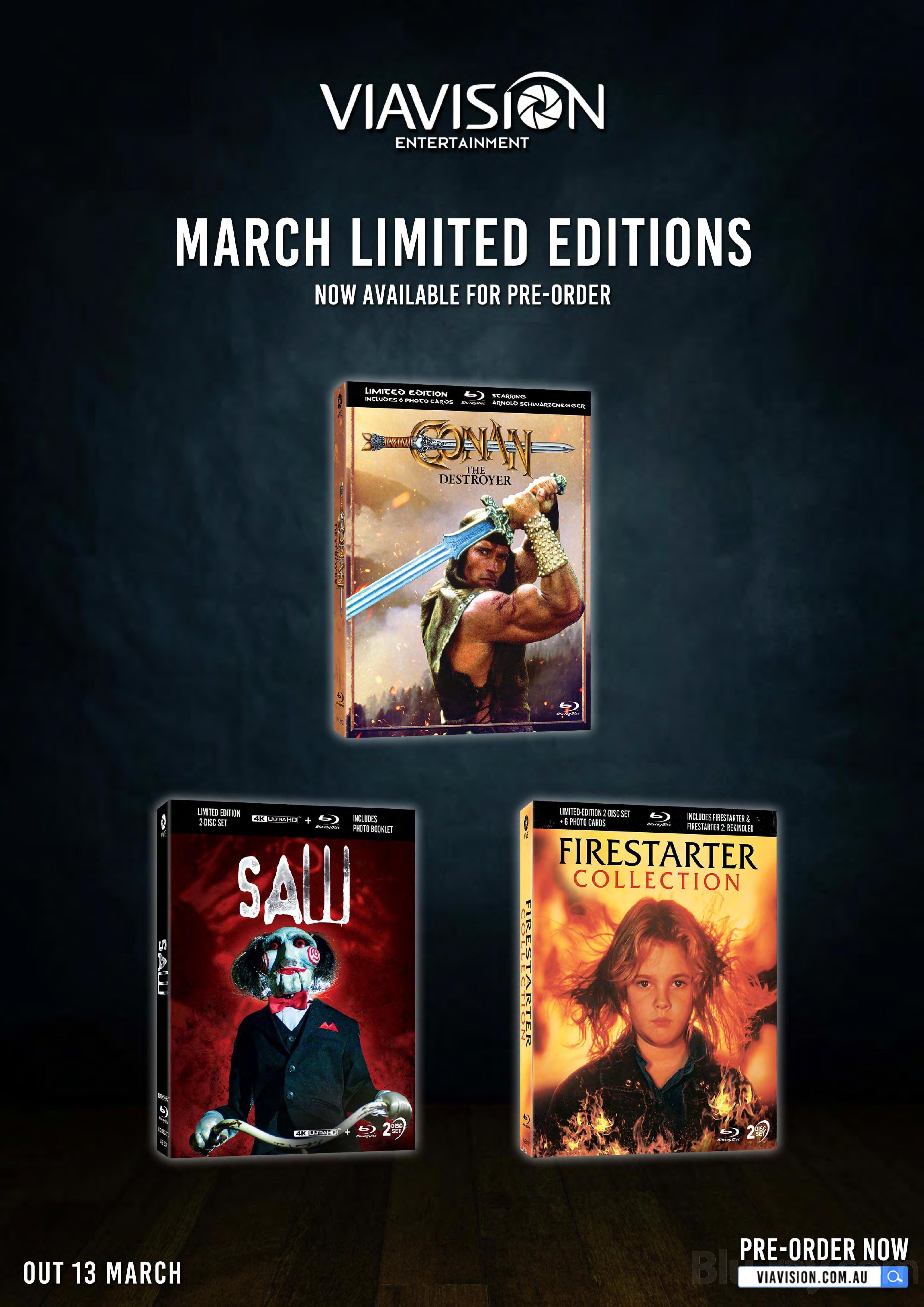 Via Vision Entertainment Announces March Titles