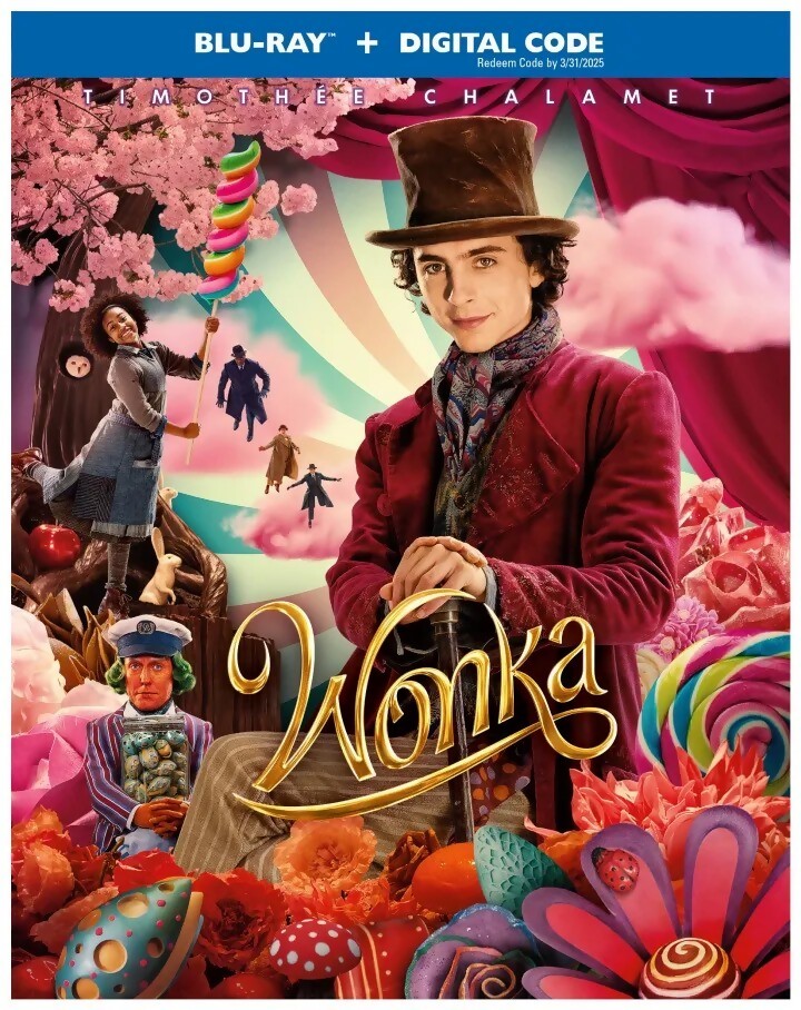 Wonka 4K Blu-ray