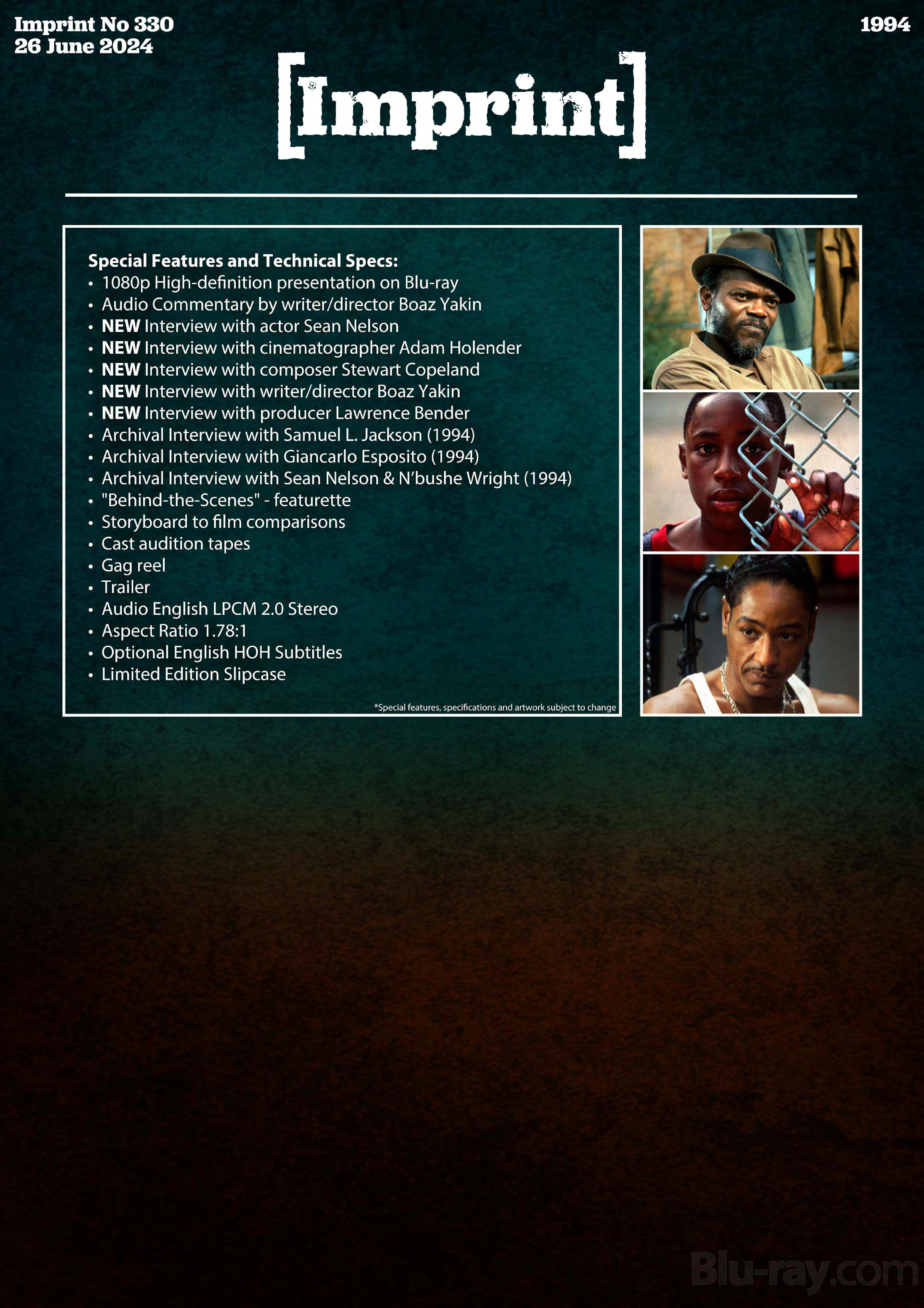 Imprint Films Announces June Releases (UPDATED)