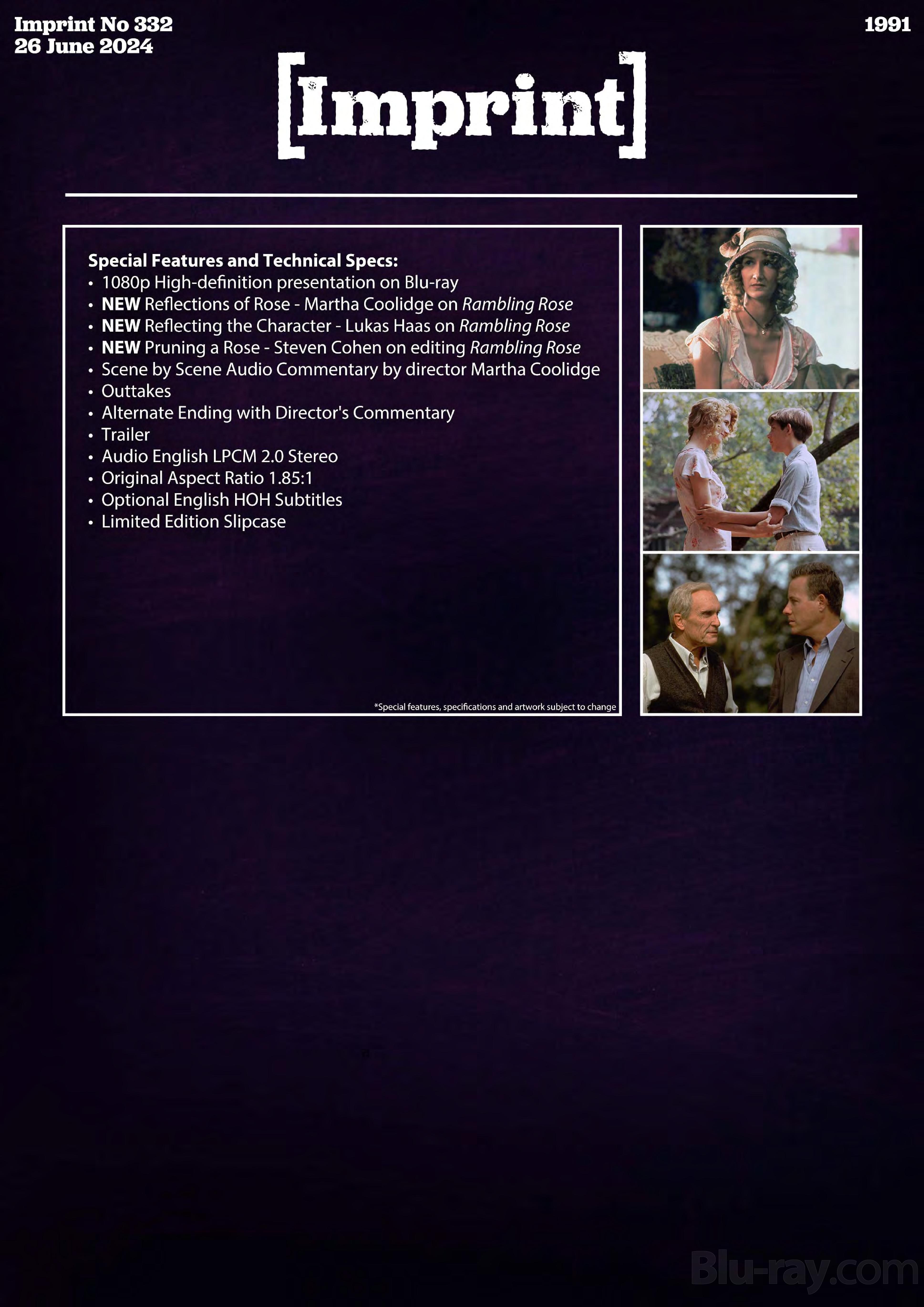 Imprint Films Announces June Releases (UPDATED)