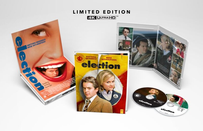 Election 25th Anniversary 4K Blu-ray (UPDATED)