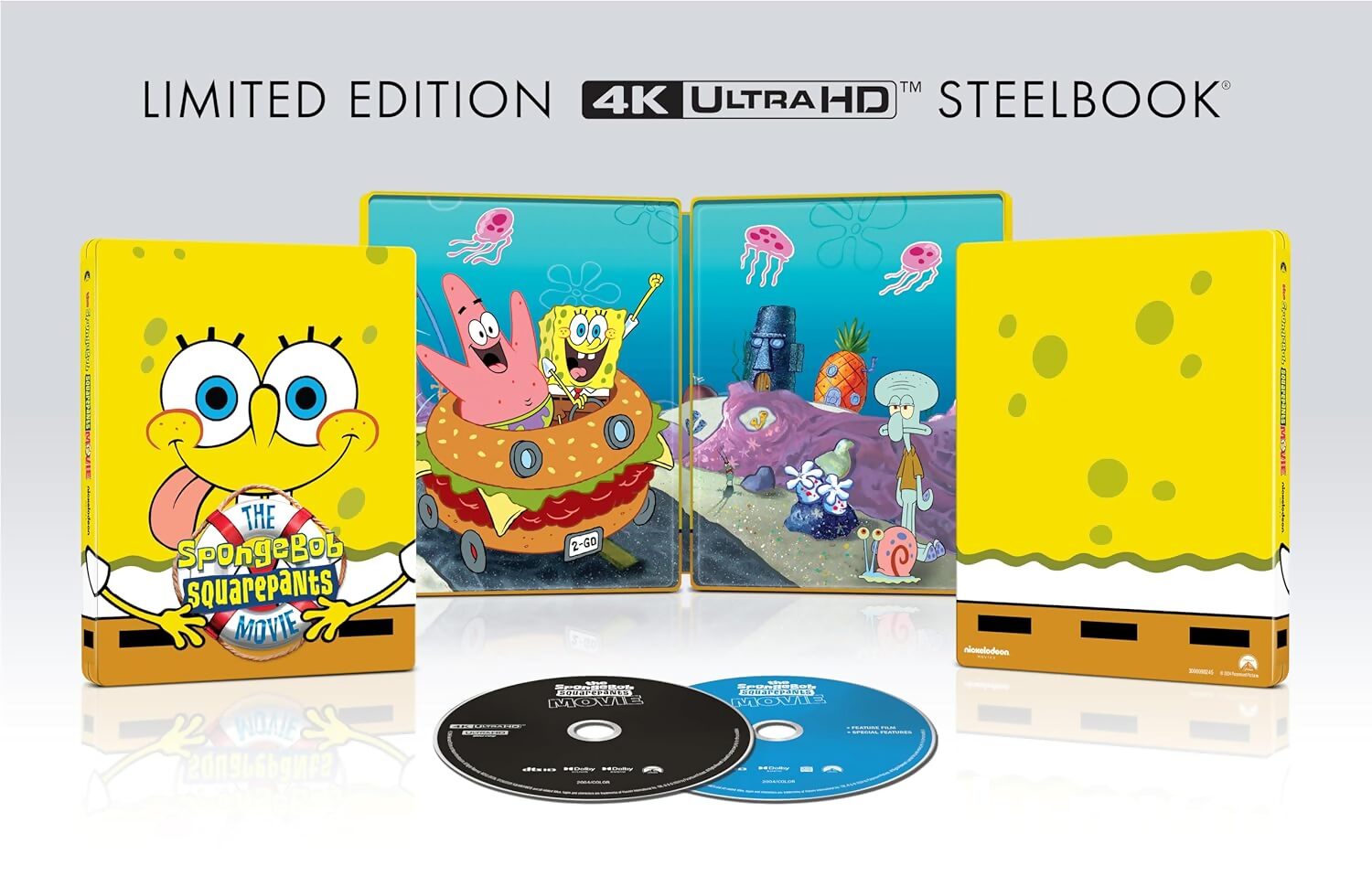 The SpongeBob SquarePants Movie 20th Anniversary 4K Blu-ray