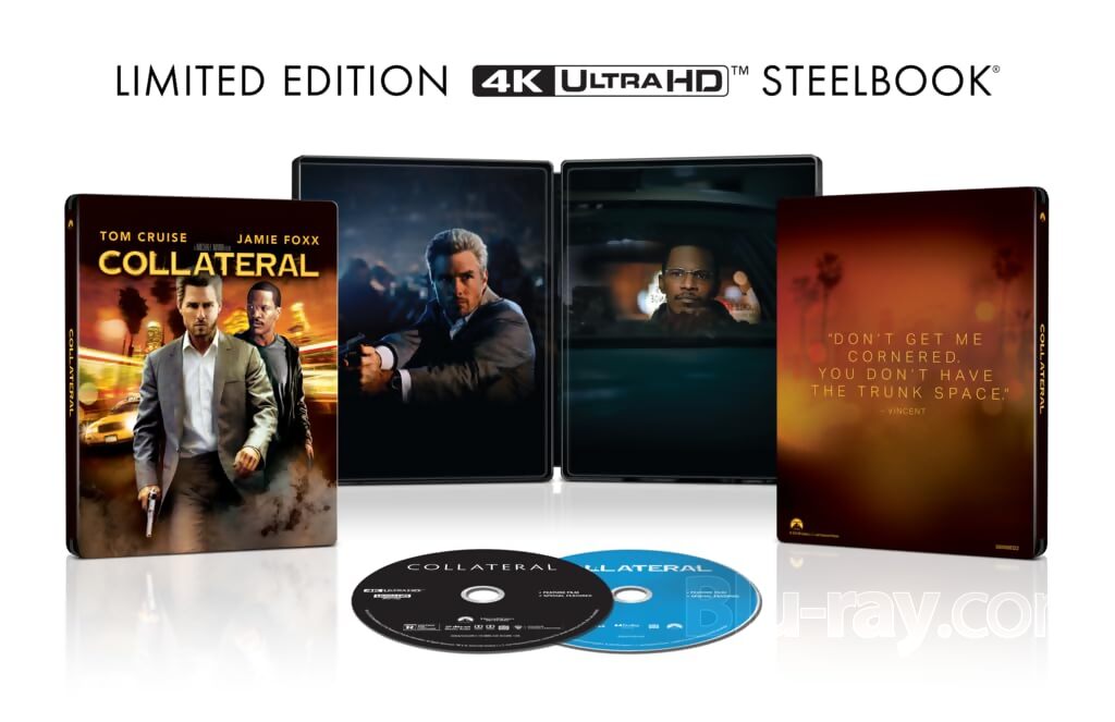 Collateral 20th Anniversary 4K Blu-ray SteelBook Edition