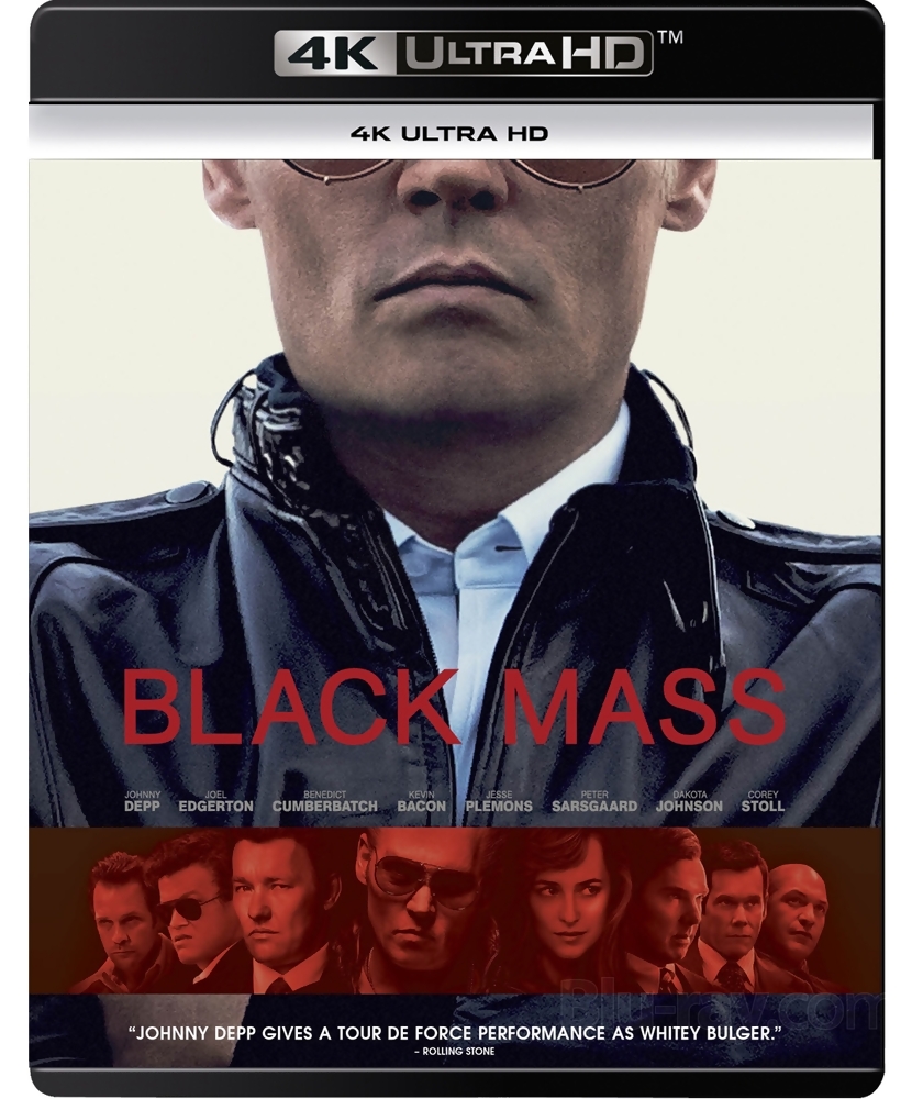 Black Mass 4K Blu-ray