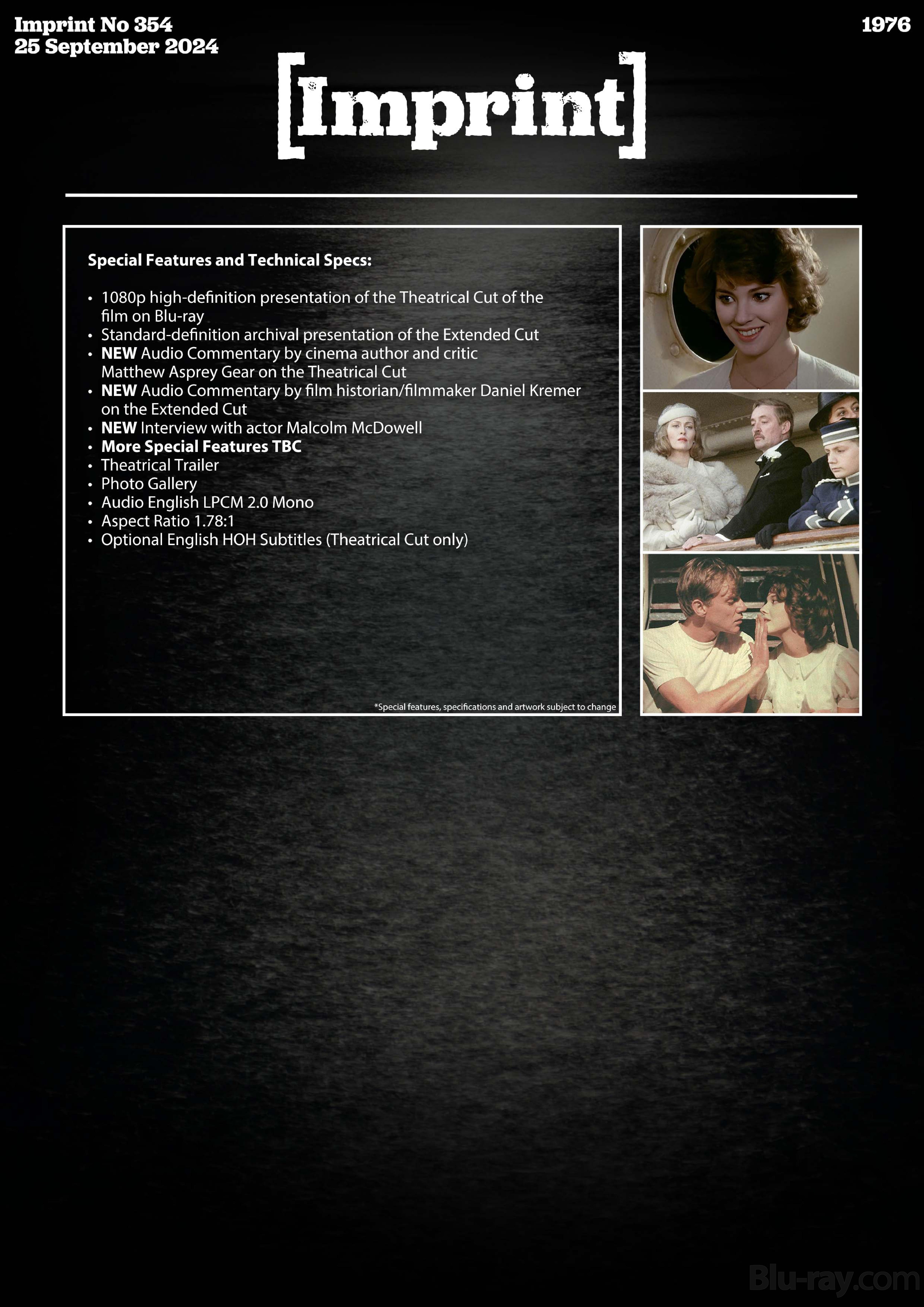 Imprint Films Announces September Releases