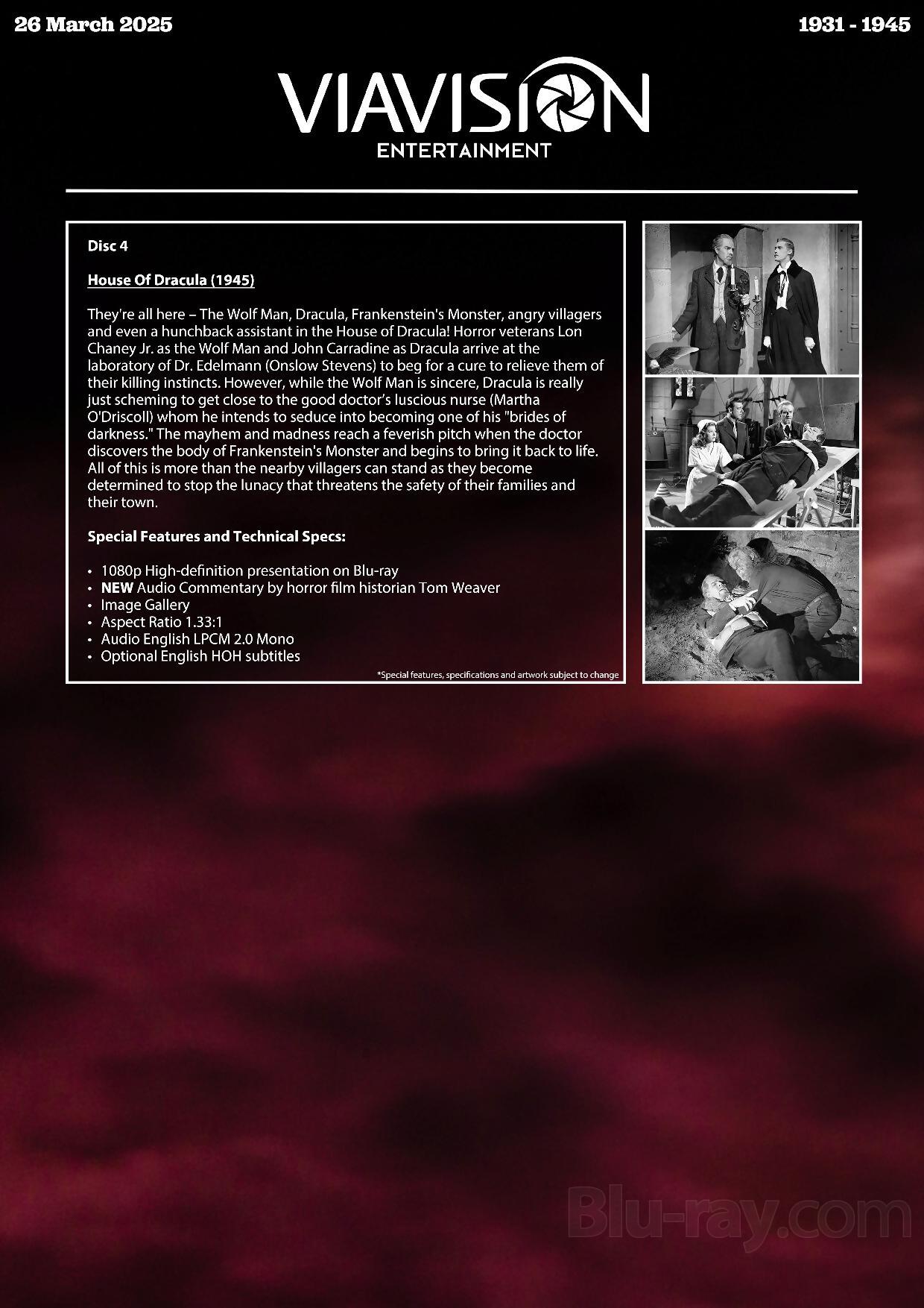 Via Vision Entertainment Announces New Limited Editions