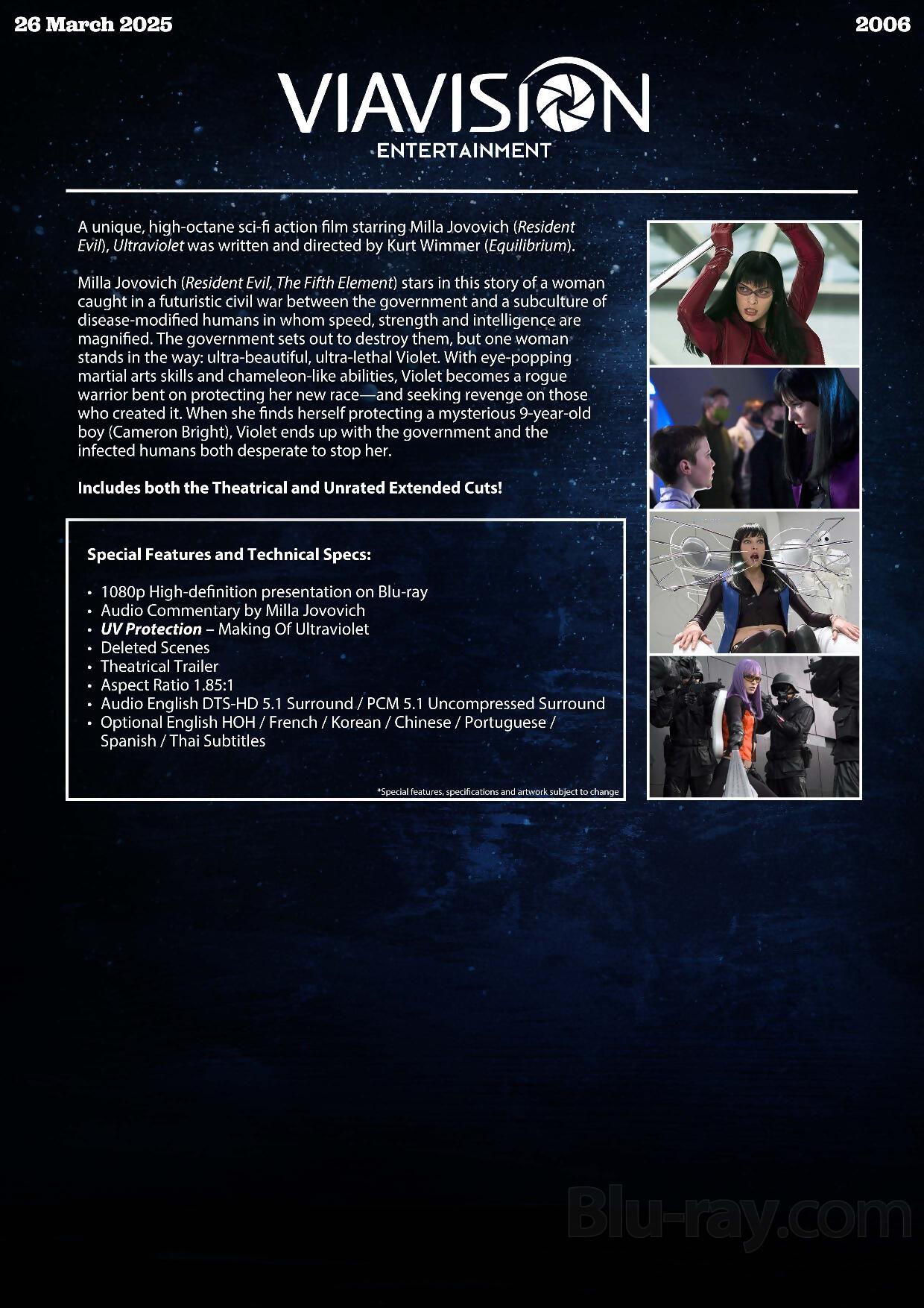 Via Vision Entertainment Announces New Limited Editions