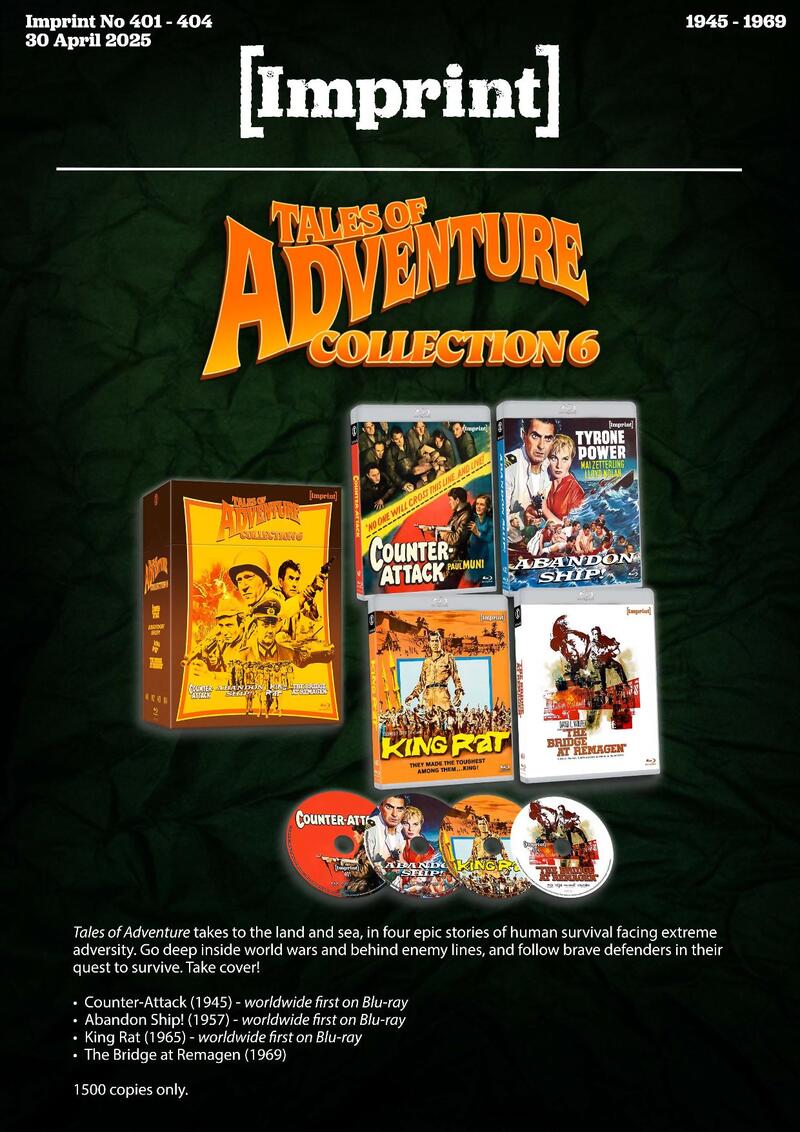 Imprint Films Announces April Releases