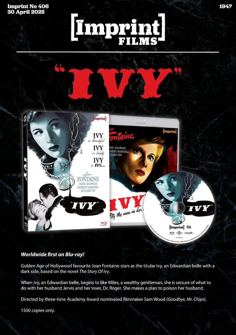 Imprint Films Announces April Releases