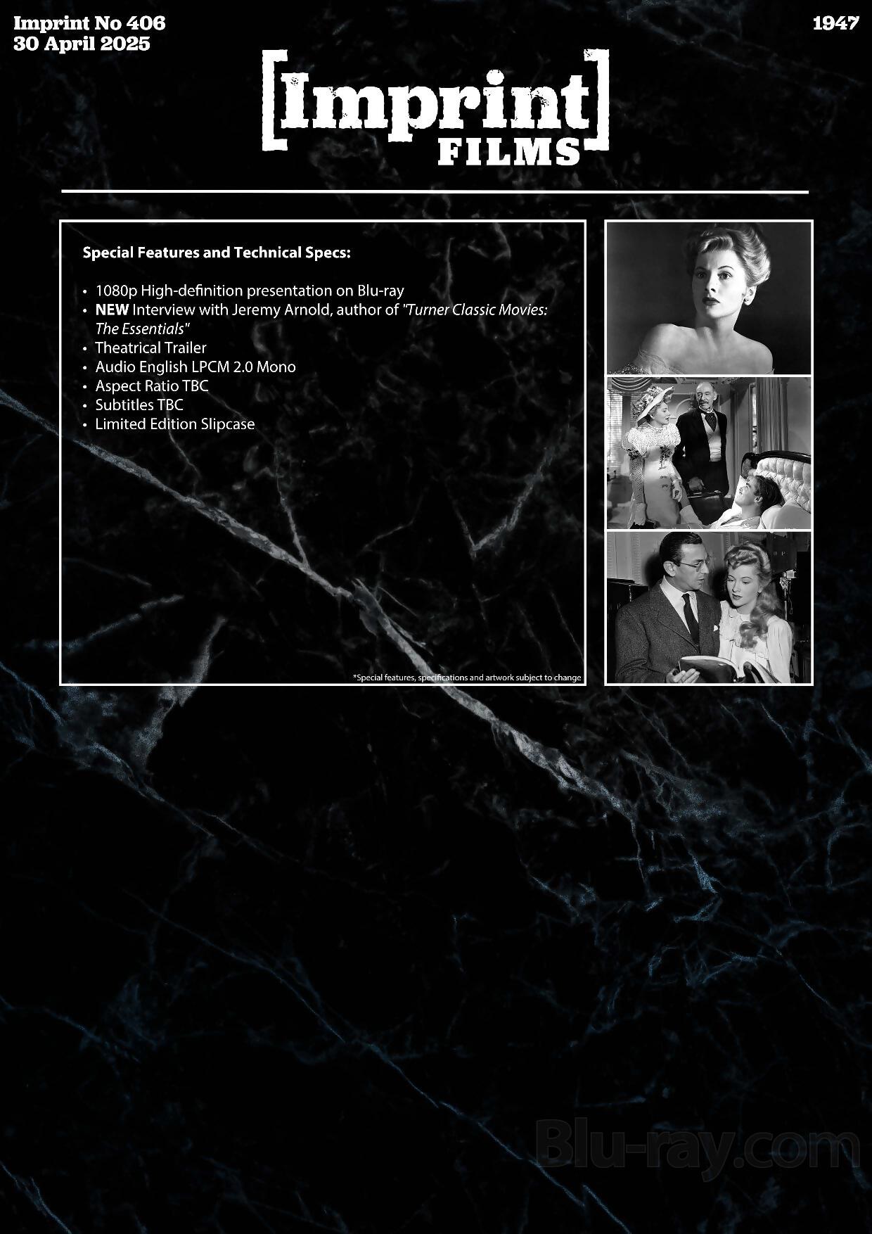 Imprint Films Announces April Releases