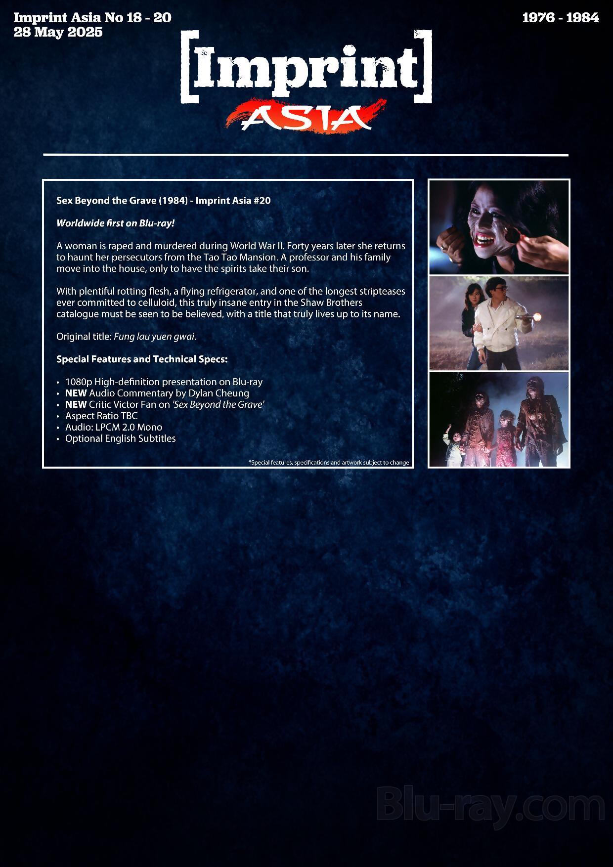 Imprint Films Announces New Asian Releases