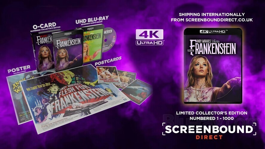 Screenbound: Paul Morrissey's Flesh for Frankenstein and Blodd for Dracula Prepped for 4K Blu-ray