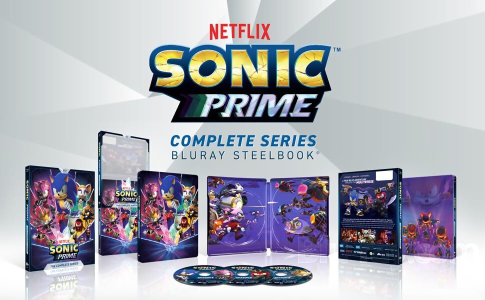 Sonic Prime: Complete Series SteelBook Blu-ray