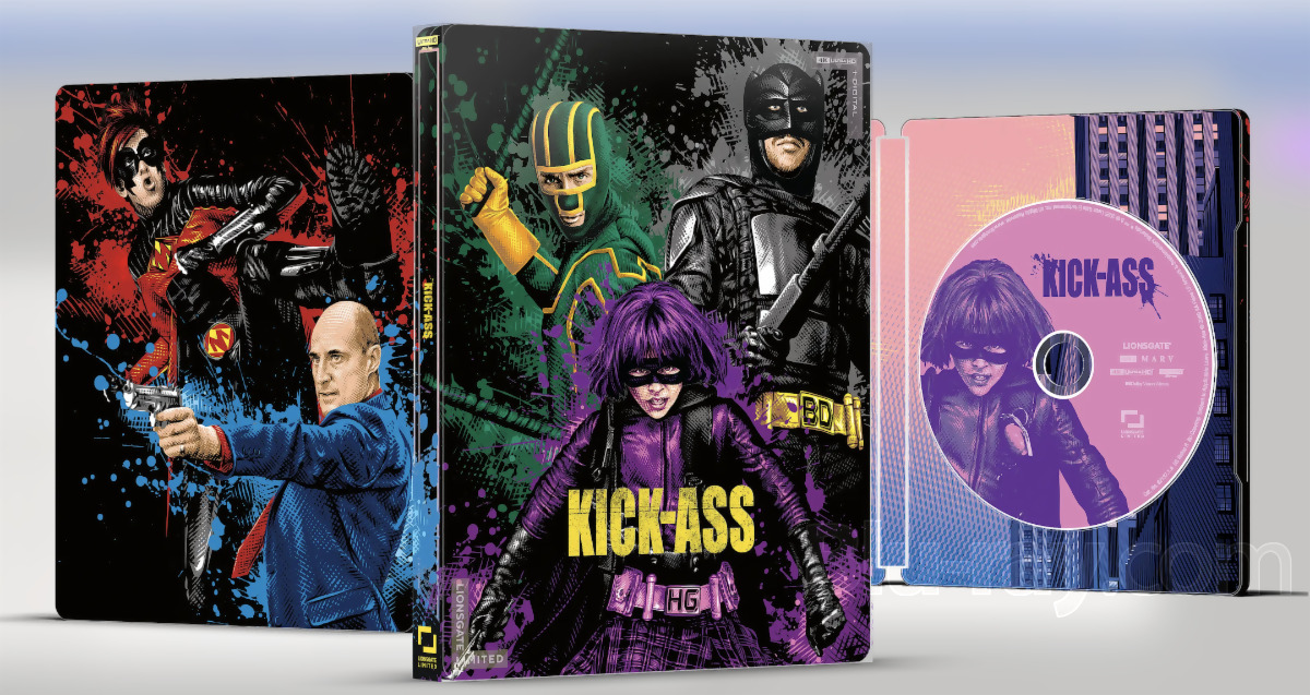 Kick-Ass 4K 15th Anniversary 4K Blu-ray SteelBook