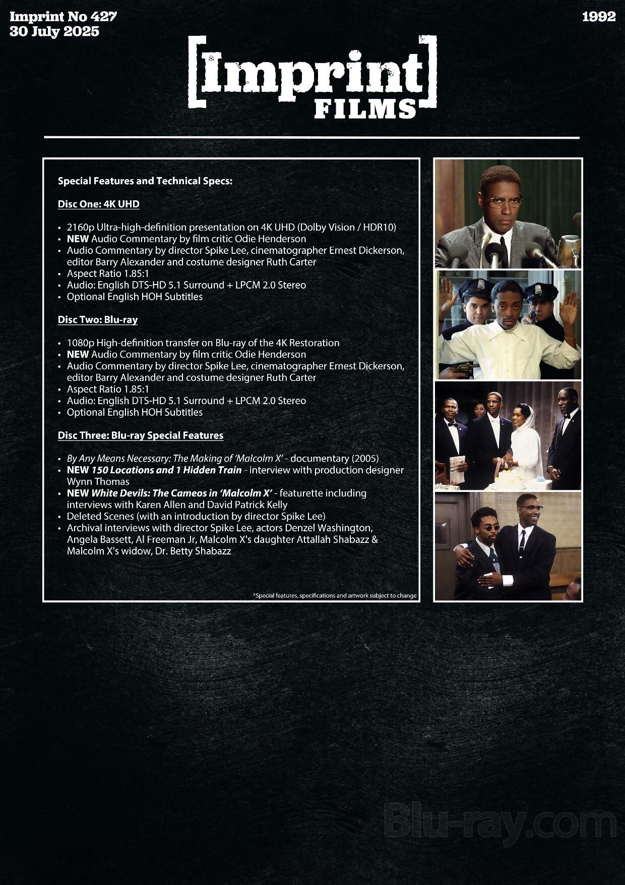 Imprint Films Announces New 4K Blu-ray Releases