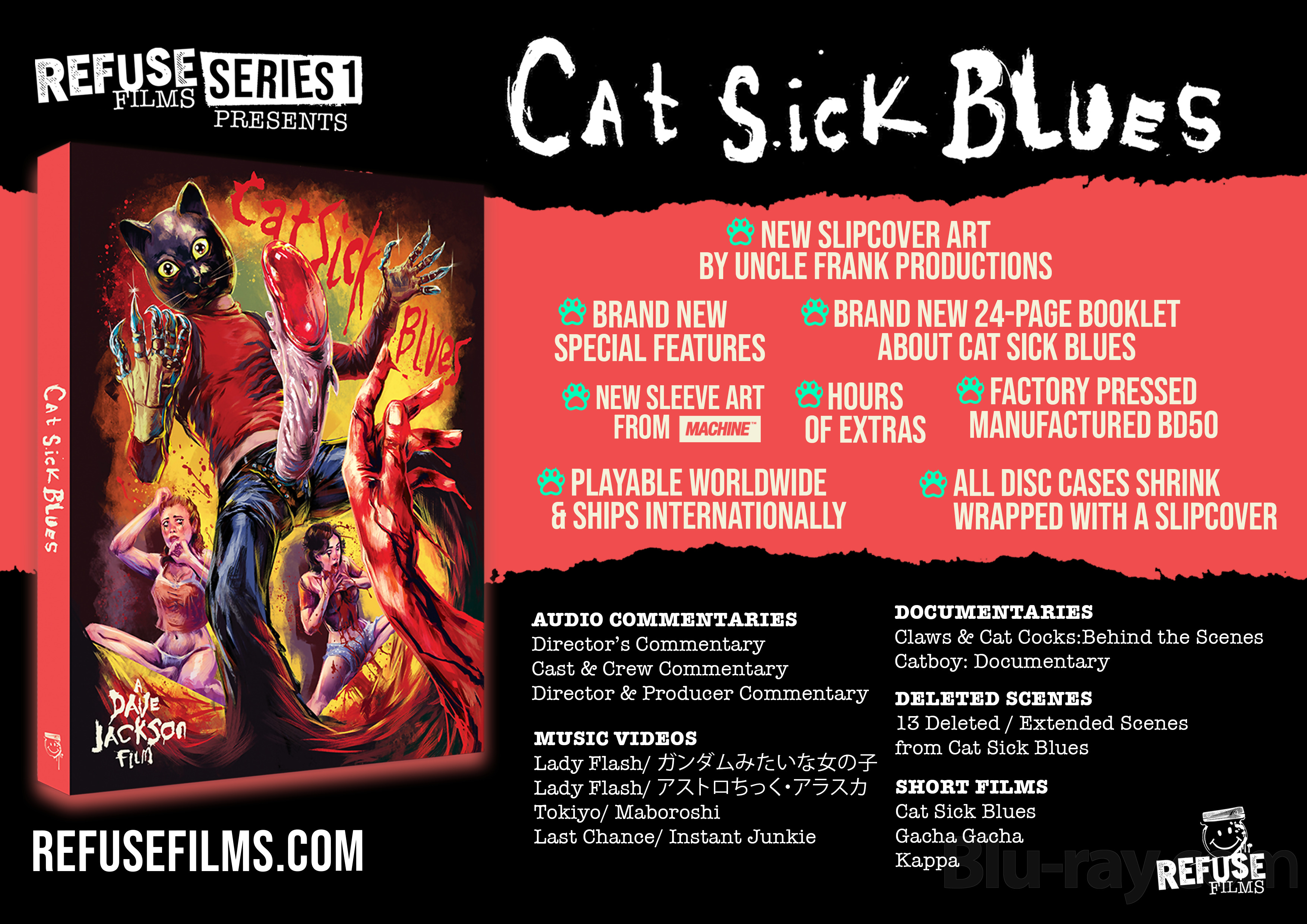 Refuse Films: Cat Sick Blues, Off Ramp, and Rock 'N' Roll Frankenstein ...