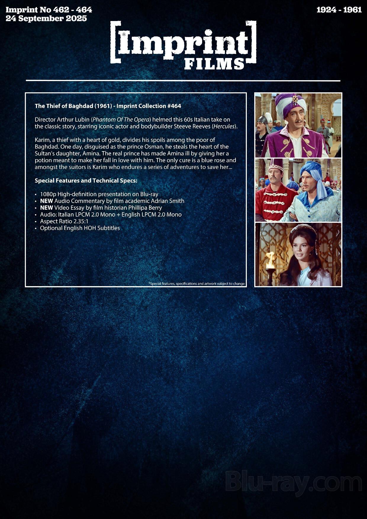 Imprint Films Announces September Releases