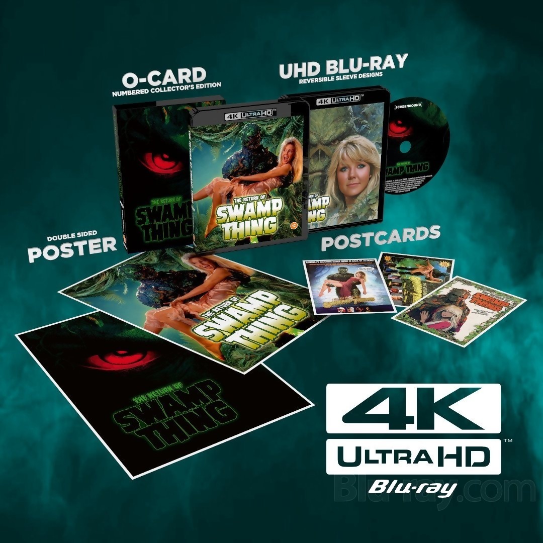 The Return of Swamp Thing 4K Blu-ray