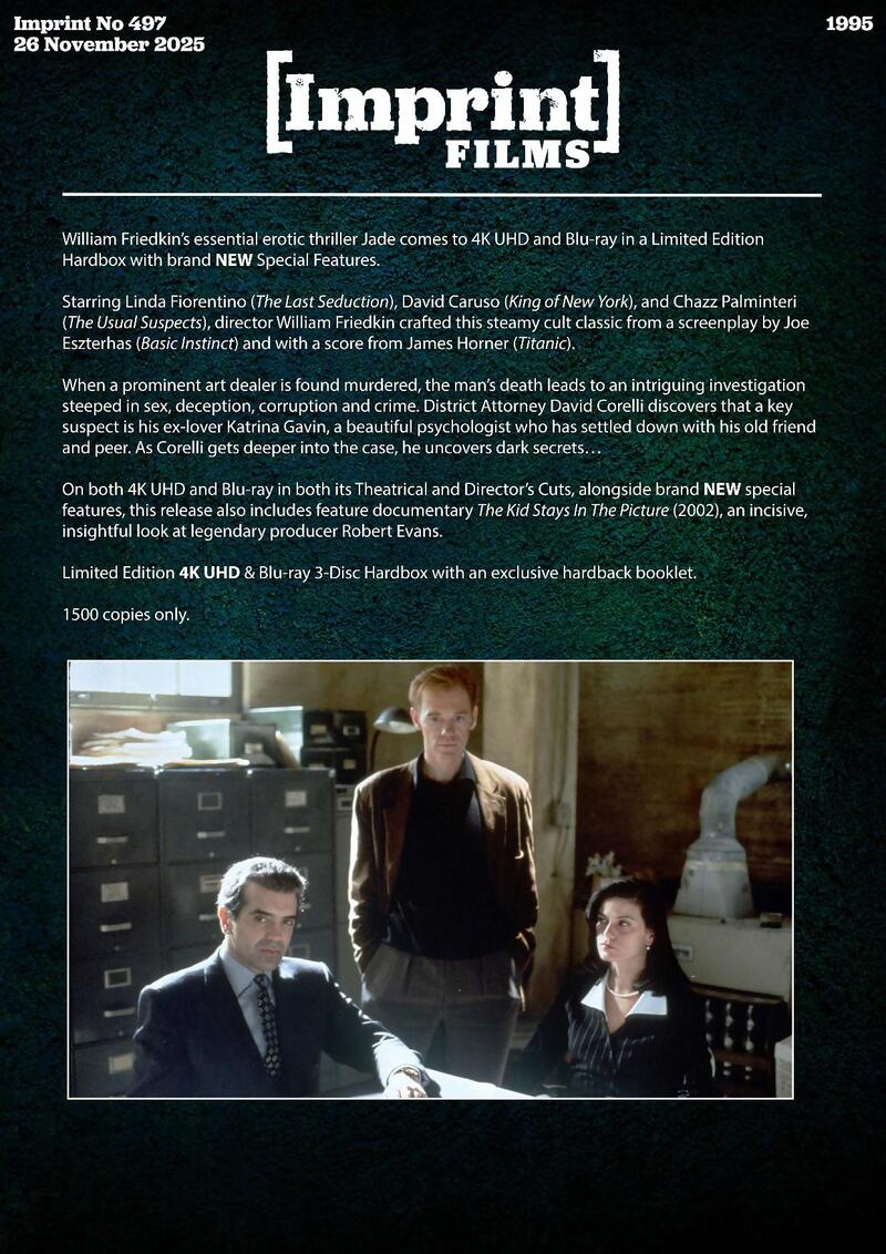 Jade Limited Edition Hardbox 4K Blu-ray