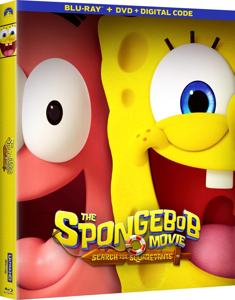 The SpongeBob Movie: Search for SquarePants Blu-ray