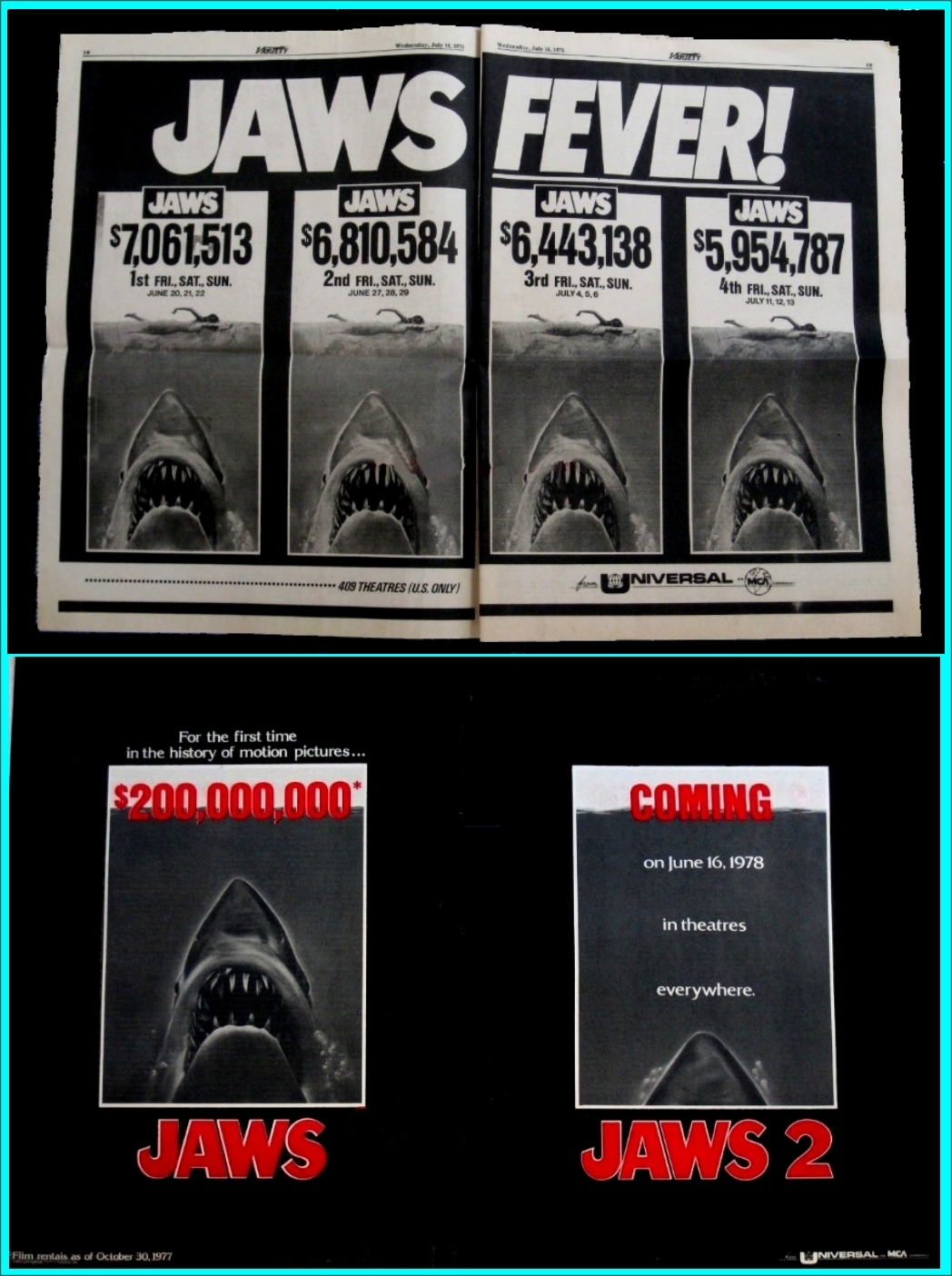 A "Silver Screen" Special Edition: The Making of Steven Spielberg's JAWS