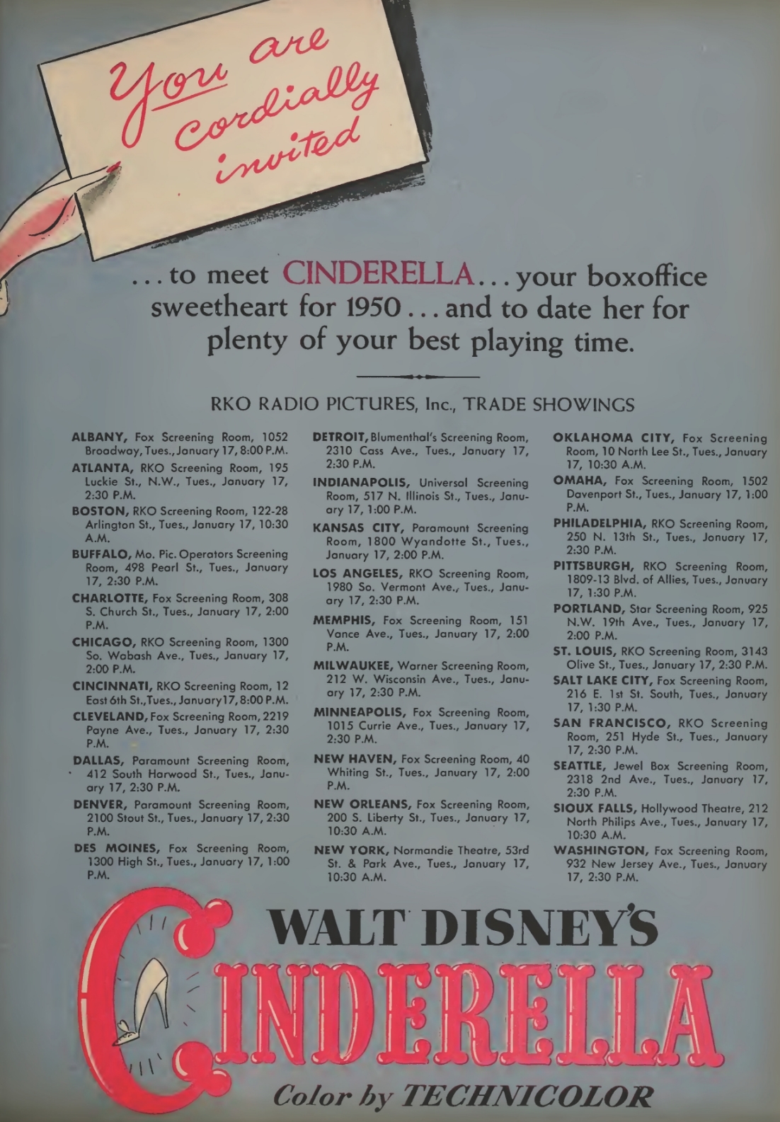 The Making of Walt Disney's Cinderella