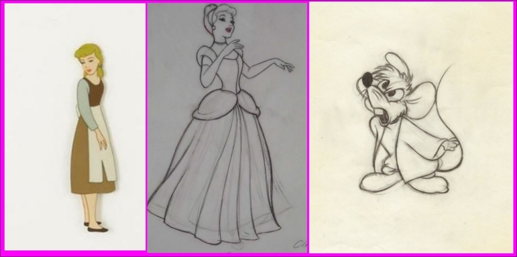 Cinderella Original Animation Sketches