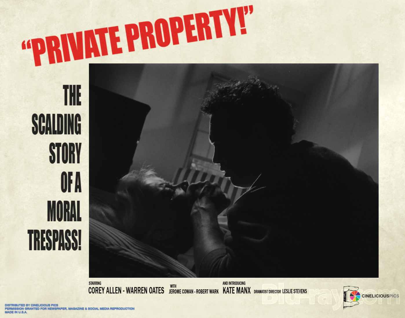 Cinelicious Pics: New 4K Restoration of Leslie Stevens' Private ...