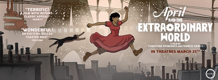 April and the Extraordinary World Blu-ray