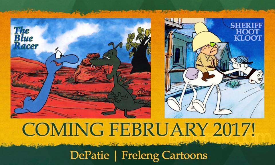 The Blue Racer/Sheriff Hoot Kloot Blu-ray